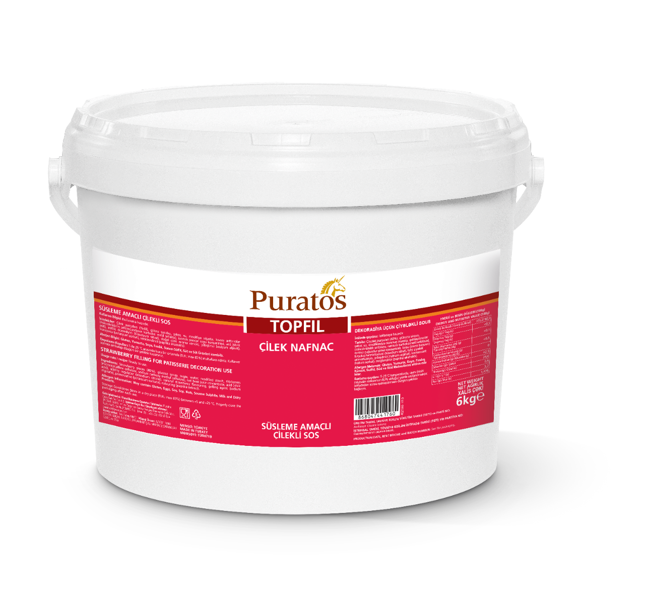 Topfil Çilek - Puratos
